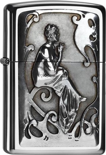 Zippo Smoking Lady - Sigarenmagazijn 't Hoekje, sigaren. tabak, sigarettenmaker en hulzen