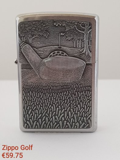 Zippo Golf - Sigarenmagazijn 't Hoekje, sigaren. tabak, sigarettenmaker en hulzen