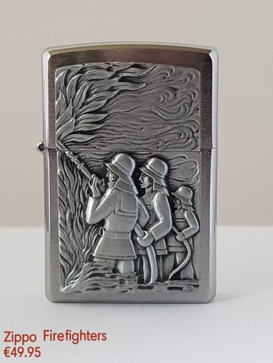 Zippo Zippo Firefighters - Sigarenmagazijn 't Hoekje, sigaren. tabak, sigarettenmaker en hulzen